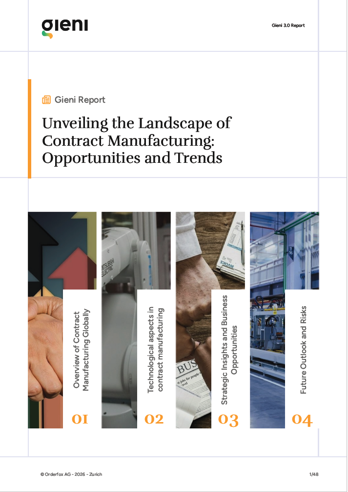 Gieni AI | Manufacturing Intelligence & Industrial Market Data